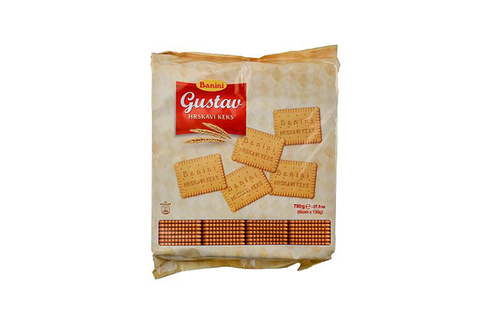 Banini Gustav hrskavi keks 780g