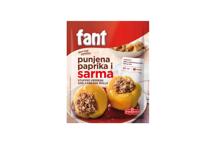 Fant Punjena Paprika I Sarma Podravka