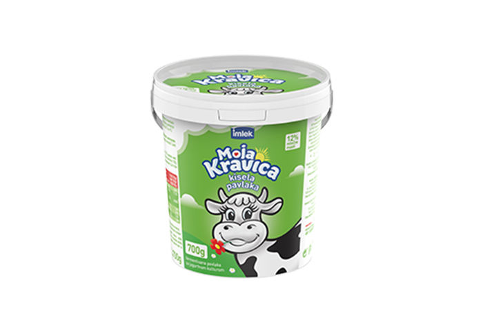 Imlek Moja Kravica Kisela pavlaka 12% mm, 700g