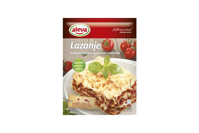 Dodatak Za lazanje 90g Aleva