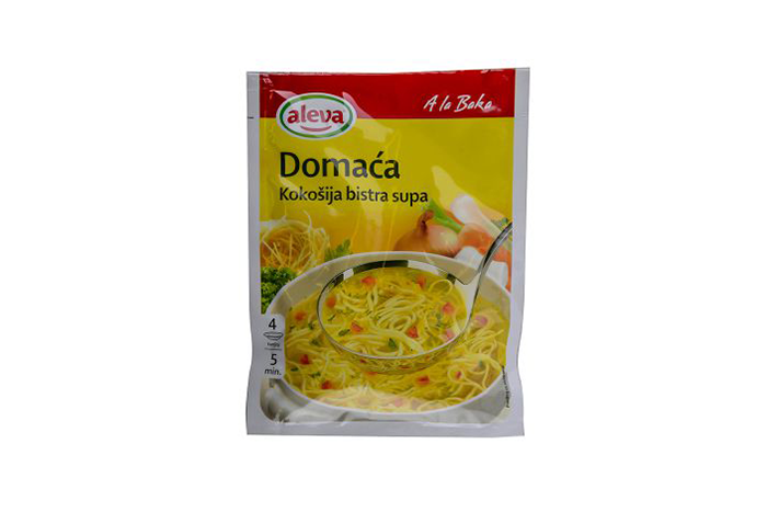 Domaća Kokošija Bistra Supa Aleva