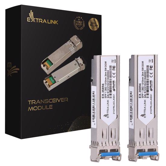 Extralink SFP 1.25G, 1310nm, 2km SM (cena po komadu)