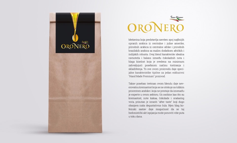 ABRAMO ESPRESSO KAFA ORO NERO 1KG