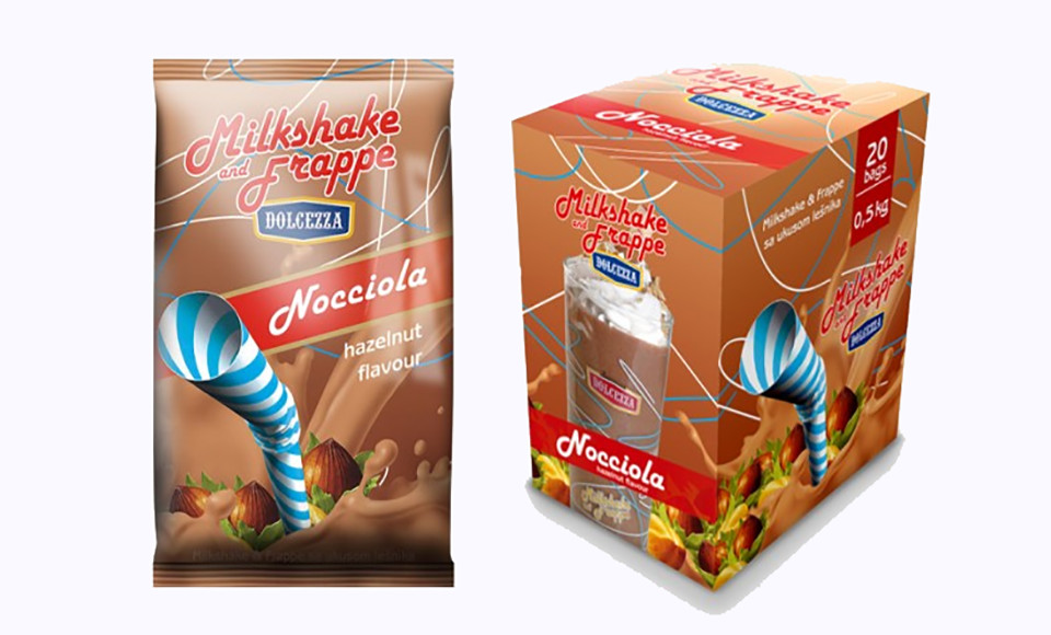 DOLCEZZA LEŠNIK MILKSHAKE 20 KESICA