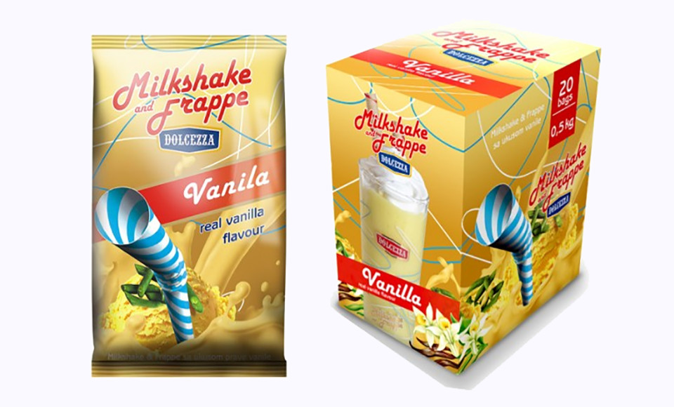 DOLCEZZA VANILA MILKSHAKE 20 KESICA