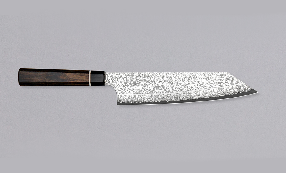 BUNKA BLACK DAMASCUS 200 MM