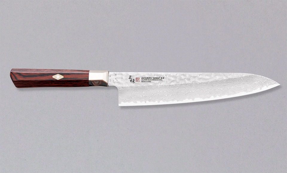 MCUSTA GYUTO SUPREME HAMMERED 210 MM