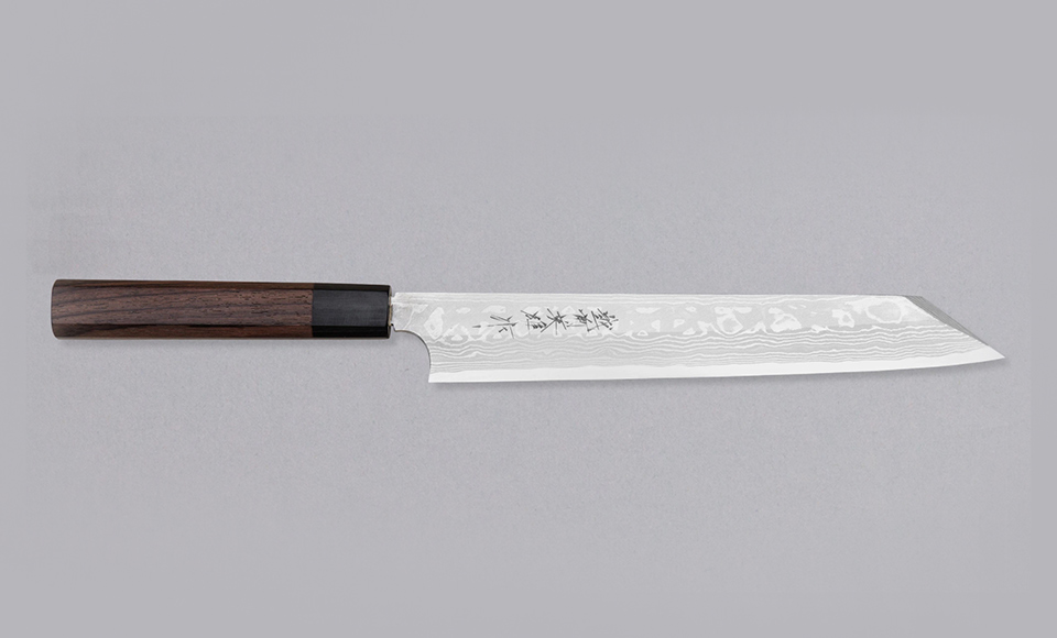 KITAOKA SHIROGAMI KIRITSUKE DAMASCUS 240 MM