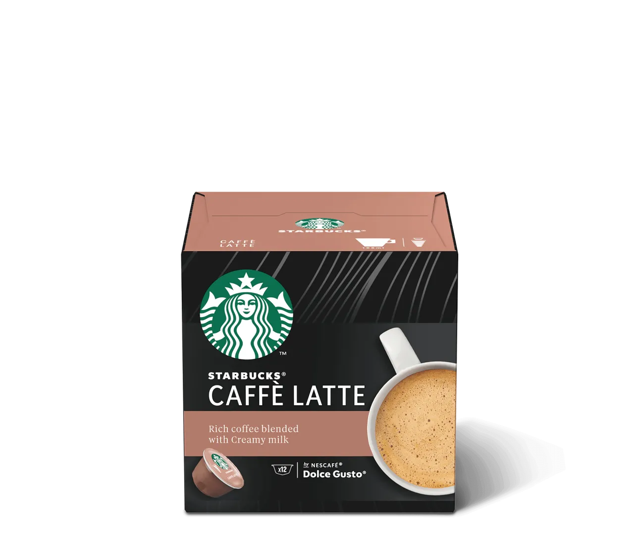 Starbucks® Caffè Latte
by NESCAFÉ® Dolce Gusto®