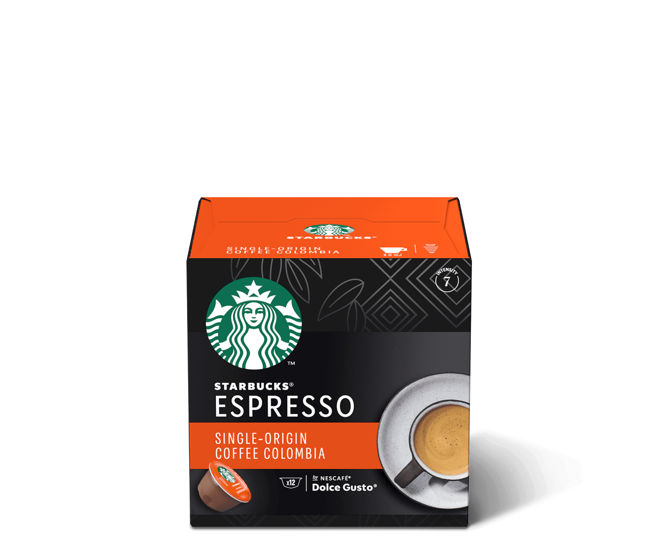 Starbucks® Single-Origin Colombia
by NESCAFÉ® Dolce Gusto®