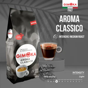 GIMOKA AROMA CLASSICO ПРЖЕНА КАФА У ЗРНУ 1000G