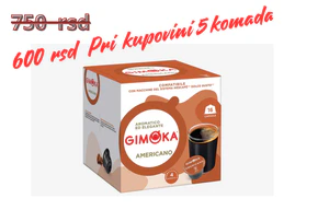 GIMOKA KAPSULE ZA KAFU DOLCE GUSTO AMERICANO