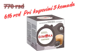 GIMOKA KAPSULE ZA KAFU DOLCE GUSTO ESPRESSO MACCHIATO CORTADO