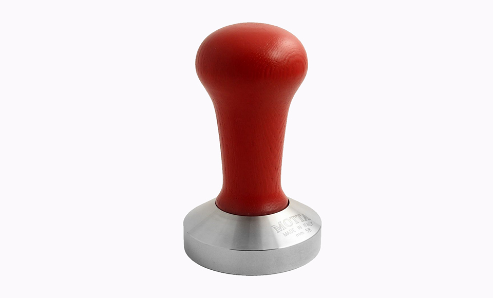 TAMPER ZA ESPESSO KAFU 58 MM CRVENI