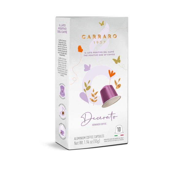 Carraro DECERATO Alu. compatibili Nespresso ®* 10/1