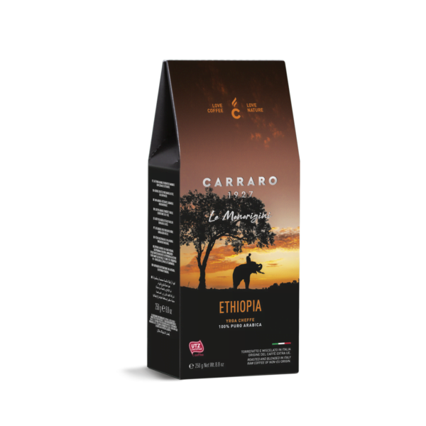 Carraro ETHIOPIA mlevena kafa 250g