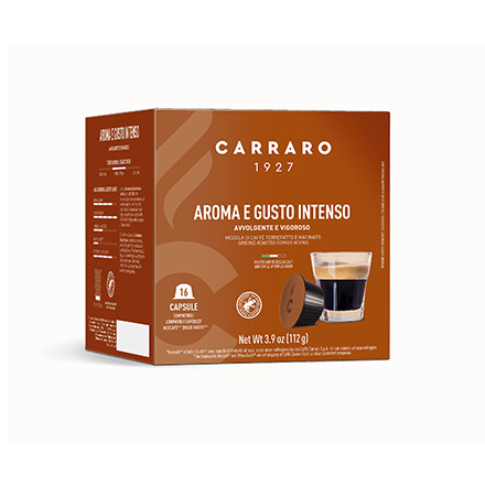 Carraro INTENSO compatibili Nescafe®Dolce Gusto®* 16/1