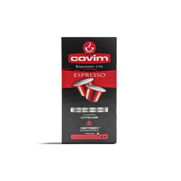 Covim ESPRESSO Alu. compatibili Nespresso ®* 10/1