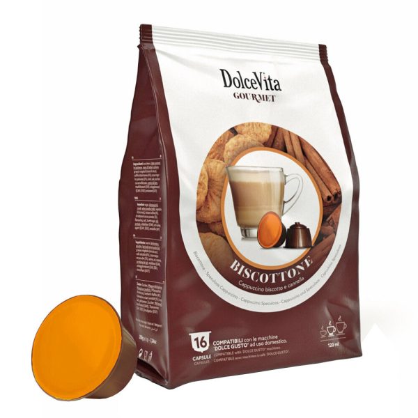 Dolce Vita Creme Bisscottone compatibili Dolce Gusto 16/1