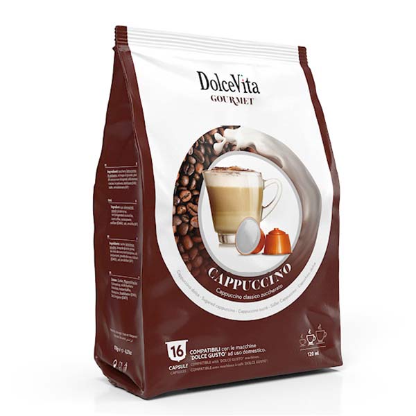 Dolce Vita Creme Cappuccino compatibili Dolce Gusto 16/1