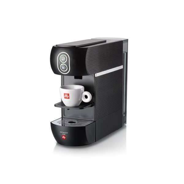 Illy ESE Pod ( cialda ) espresso aparat crni