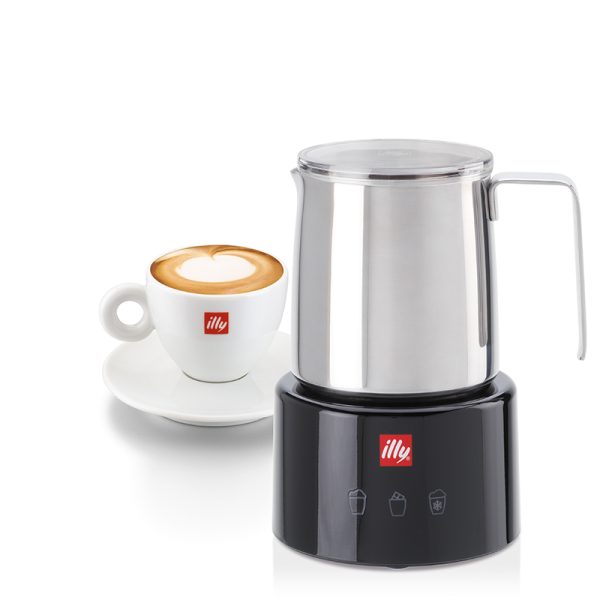 Illy Milk Frother crni