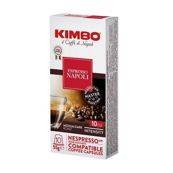 Kimbo Barista Napoli Alu. compatibili Nespresso ®* 10/1