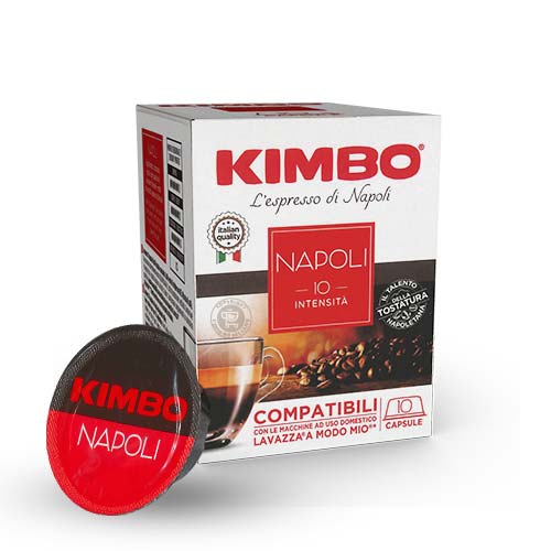 Kimbo Espresso NAPOLI compatibili Lavazza®A Modo Mio®* 10/1