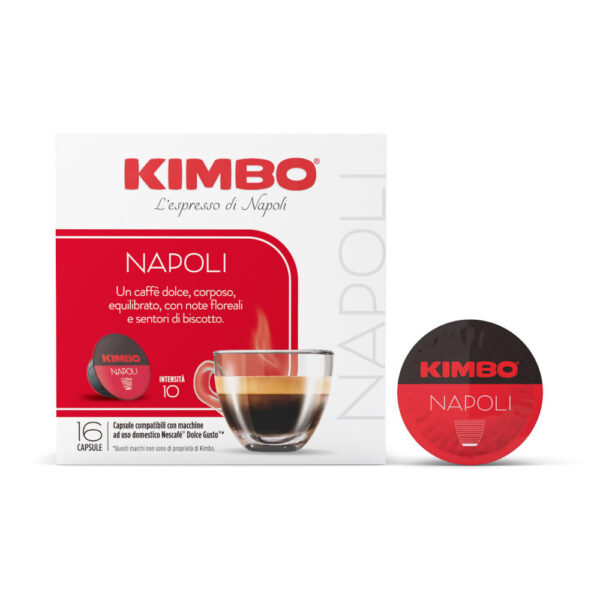 Kimbo Espresso NAPOLI compatibili Nescafe®Dolce Gusto®* 16/1