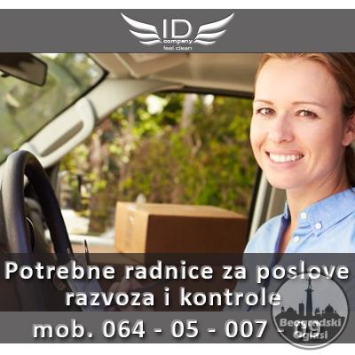 Potrebne radnice za poslove razvoza i kontrole