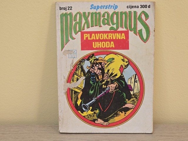 Superstrip Maxmagnus 22 - Plavokrvna uhoda