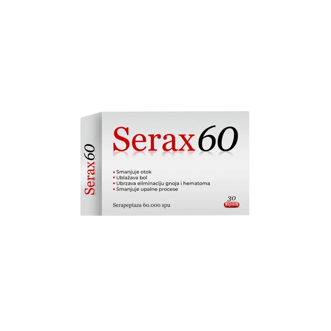 naturalab® Serax 60 30 Kapsula; kod Inflamatornih Poremećaja Praćenih Otocima i Bolom