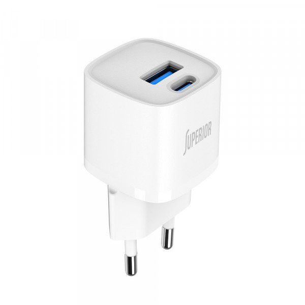 Superior adapter SU-P104 30W USB A+TYPE C BELI