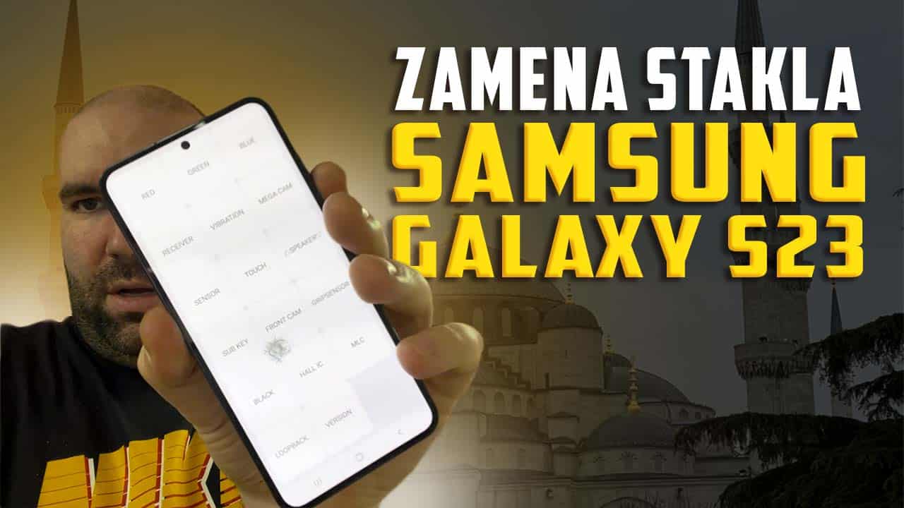 Zamena stakla (reparacija) za Samsung Galaxy S23