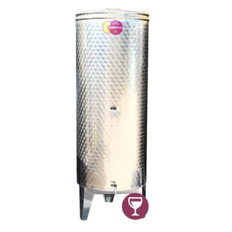 Ezio-inox – Inox bačva 480 L za vino – sa slavinom – 073802