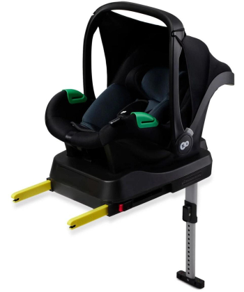 Kinderkraft Mink Pro i-Size auto sedište za decu 40-75 cm sa Mink isofix bazom Black