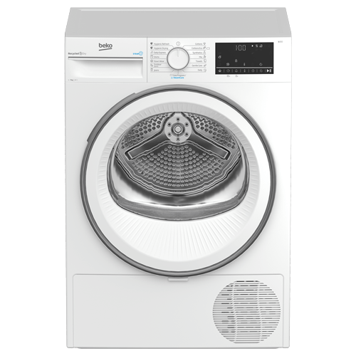 Beko B3T 67230 Mašina za sušenje veša sa toplotnom pumpom, 7 kg, SteamCureRefreshment, Hygienic Drying&Refreshment, Dubina 54.3 cm