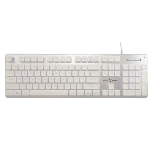 White Shark GK 003241 TACHI White, Keyboard - US