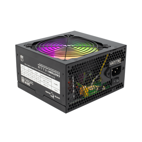 WS GPSU W500F CAPTAIN 2, 500W 80 + RGB, PC Power