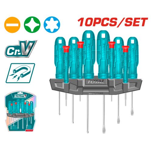 Total 10-delni set šrafcigera THTDC251001