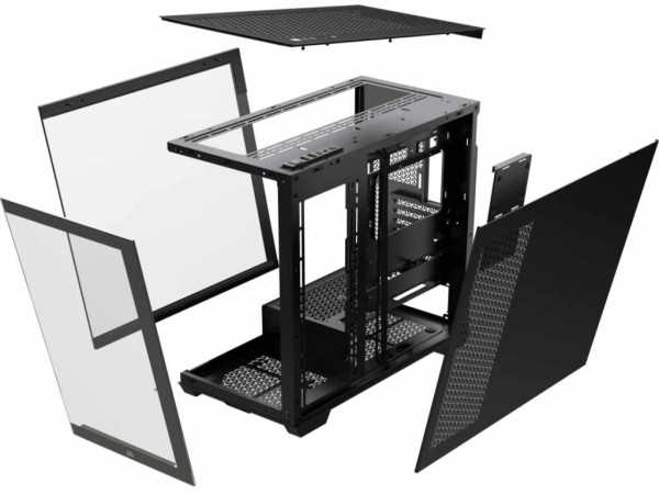 Kućište CORSAIR 3500X Mid-TowerATXkaljeno staklobez napajanjacrna' ( 'CC-9011276-WW' )