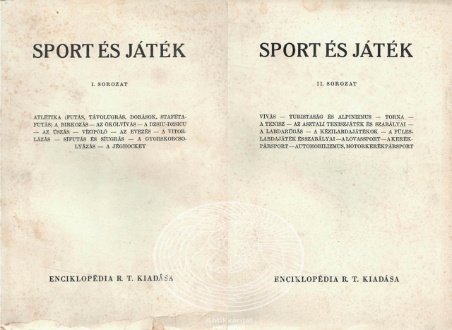 Sport és játék I-II. kötet