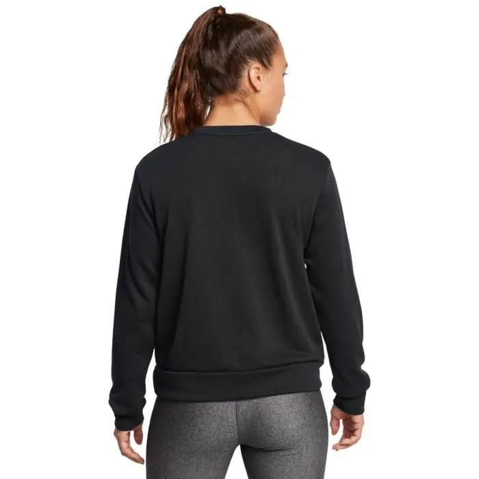 Women‘s sweatshirt Rival Terry Crew Black - Under Armour