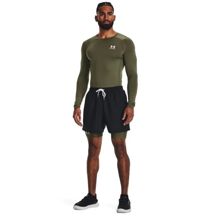 Compression T-shirt HG Armour Comp LS Green - Under Armour