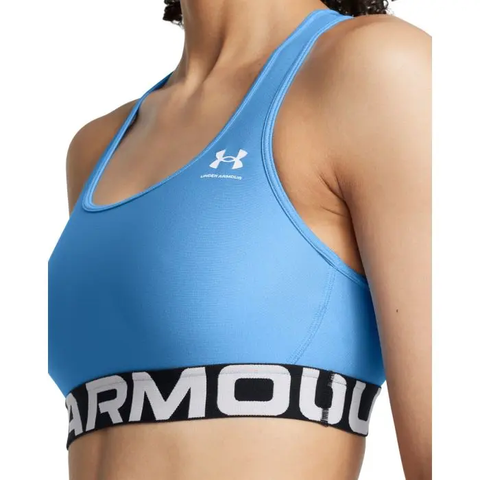 Bra HG Mid Branded Blue - Under Armour