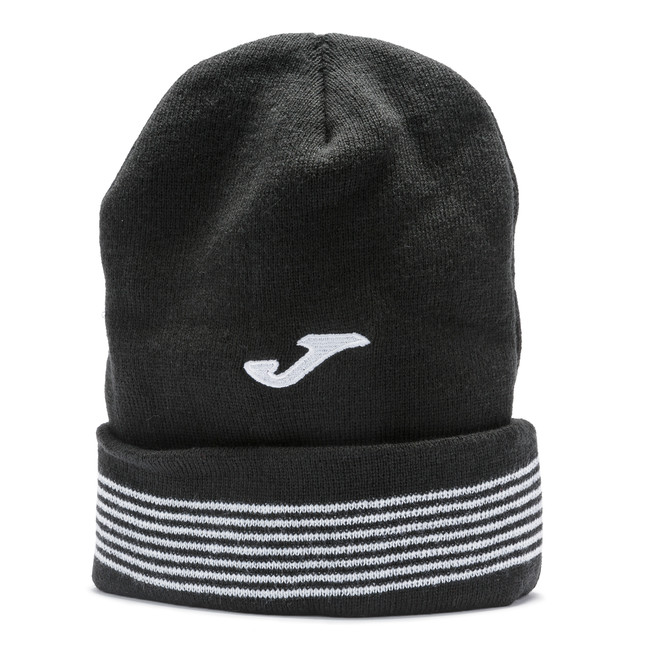 ICELAND KNITTED HAT BLACK- WHITE crno-bela JUNIOR