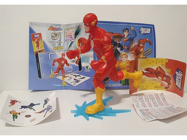 Maxi Kinder Justice League Flash VDD13