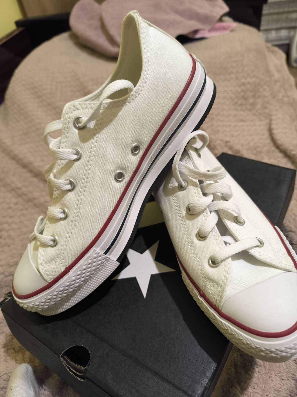 Converse, 38, bоја - Bela