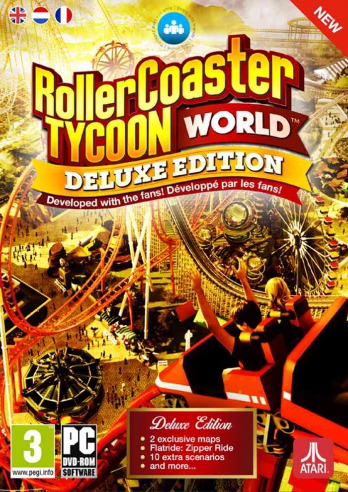 ROLLERCOASTER TYCOON WORLD DELUXE EDITION PRODAJEMO IGRICU IZ NASLOVA