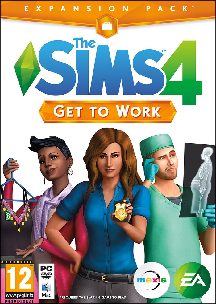 SIMS 4 GET TO WORK PRODAJEMO IGRICU IZ NASLOVA Igrica je nova